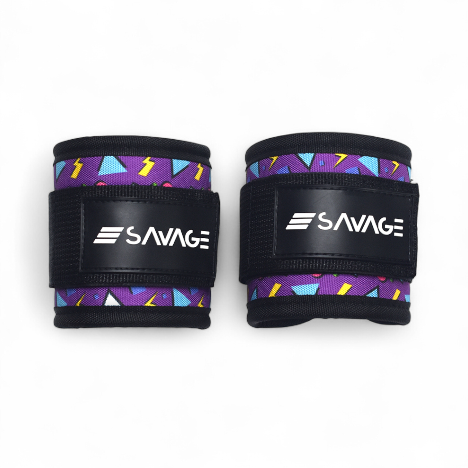Ankle Straps - 90s Throwback Purple – Savage Fitness Accessories Pty Ltd